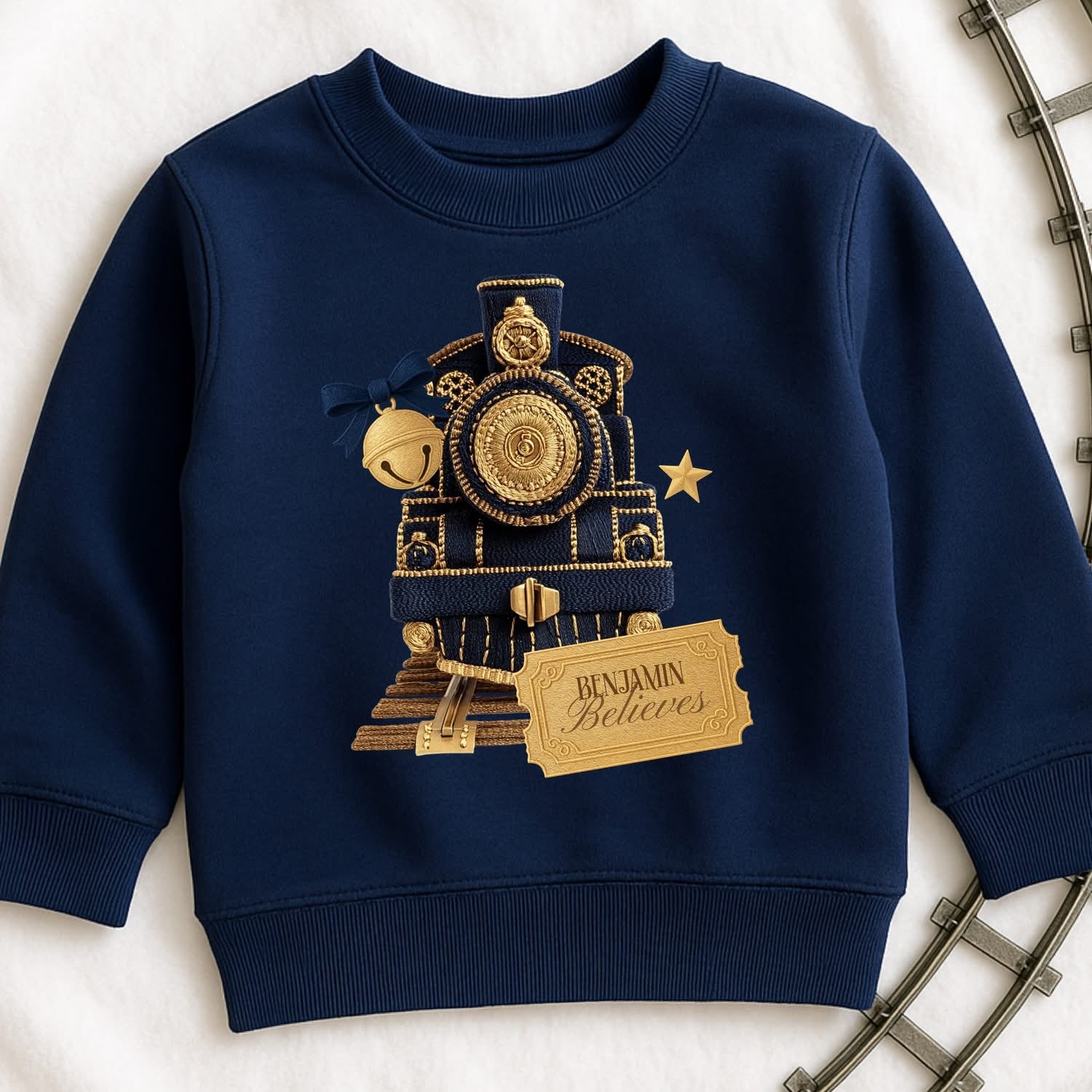 All Aboard Polar Express Jumper – Just Print Em